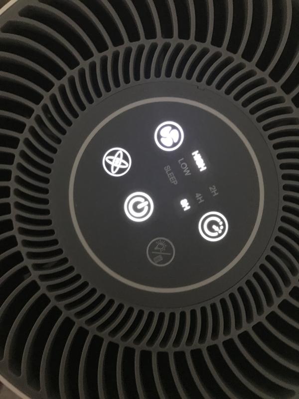 Holmes air purifier orange light store