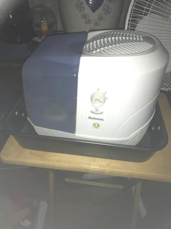 Holmes Cool Mist Humidifier with Shatterproof Tank Cool Mist 1 gal Tank ...