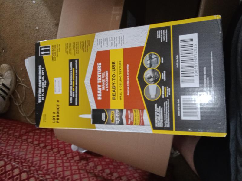 Homax TexPro 28-fl oz Off White Multiple Finishes Water-based Wall and Ceiling Texture Sprayer ...