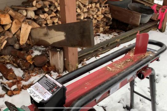 Boss Industrial Log Splitter Stand for ES7T20 FT-5 - The Home Depot