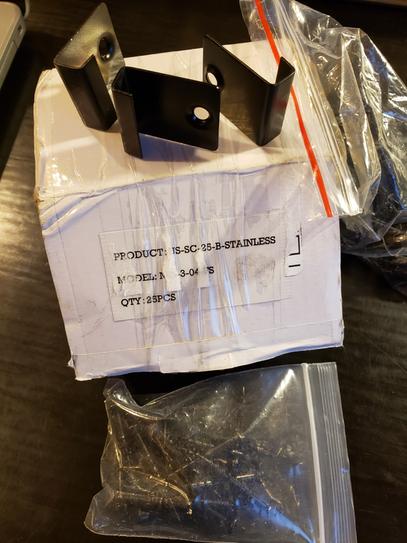 NewTechWood Starter Clip with Screws for Grooved Decking (25-Piece) SC ...