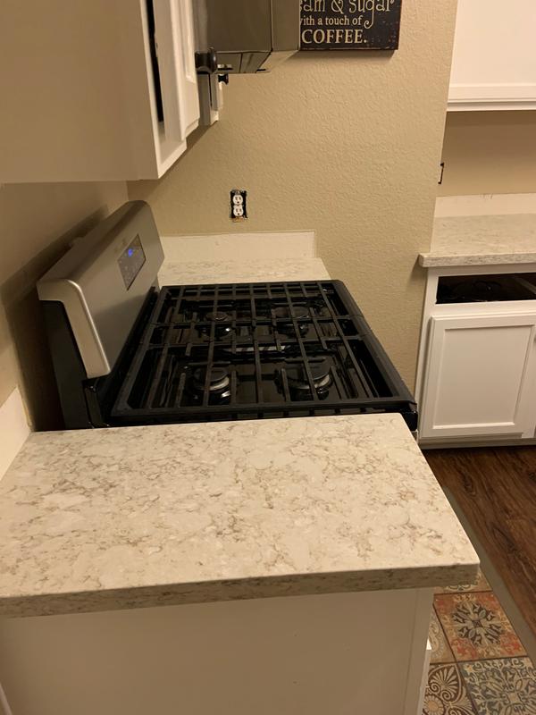 Buy 3 in. x 3 in. Quartz Countertop Sample in Alba Online at Lowest ...