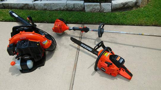 ECHO 24 in. 66.8 cc Gas 2-Stroke Rear Handle Professional Chainsaw with ...