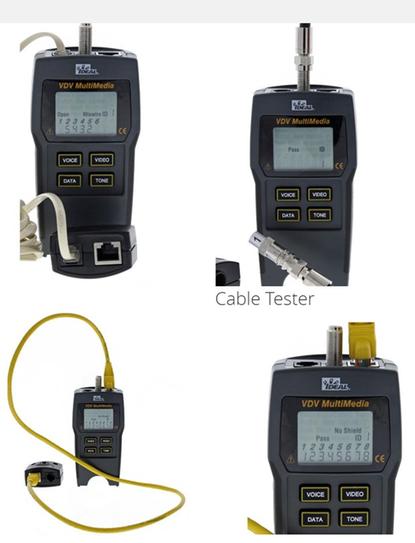 IDEAL VDV Multimedia Cable Tester 33-856 - The Home Depot