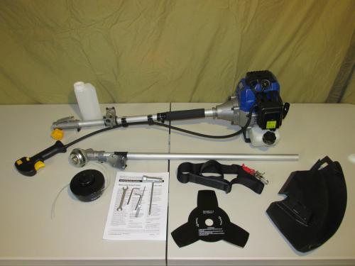 Blue Max 2-Cycle 42.7cc Straight Shaft Trimmer and Brush Cutter Combo ...
