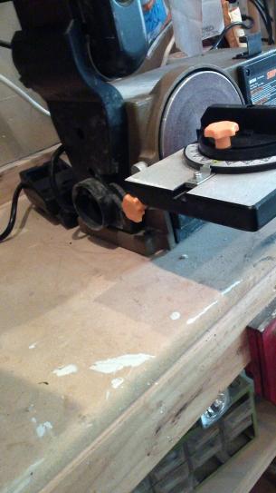 Shop Series 4.3 Amp 6 in. Disk 4 in. x 36 in. Belt Sander RK7866 - The ...