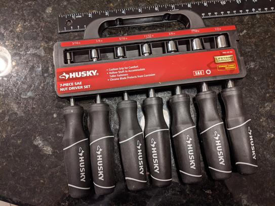 Husky SAE Cushion Grip Nut Driver Set (7-Piece) H7PCNUTDRSAE - The Home ...