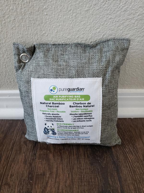 Reviews for Pure Guardian Air Purifying Bamboo Charcoal Bag 16 oz Pg 1 The Home Depot