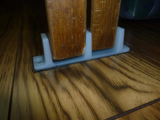 Prime-Line Sliding Closet Door Bottom Guide, 4-3/16 in., Plastic, White ...