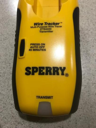 Sperry Lan WireTracker Tone and Probe Wire Tracer ET64220 - The Home Depot