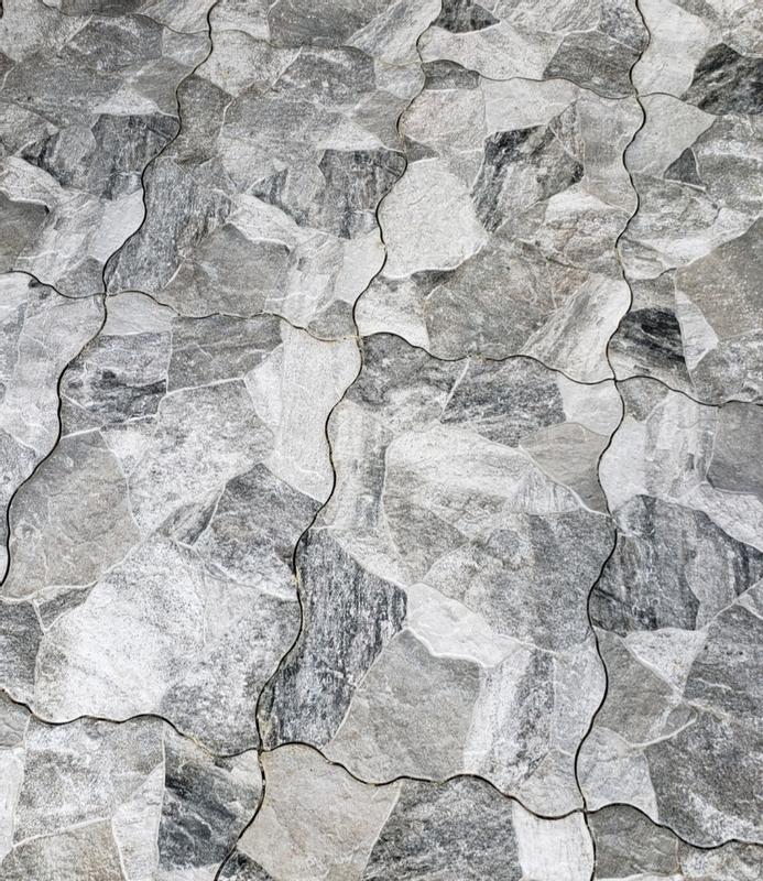 Buy Neptune Gold 17.62 in. x 26.12 in. Matte Porcelain Stone Look Floor ...