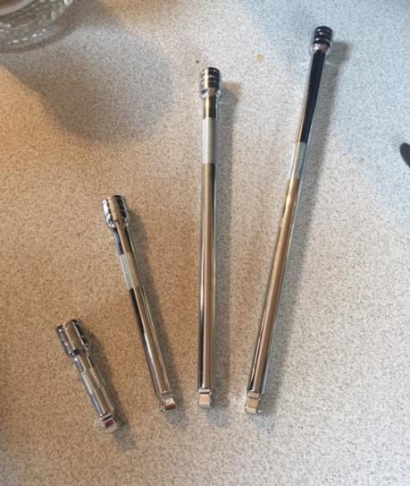 GEARWRENCH 3/8 in. Drive Wobble Extension Set (4-Piece) 81201 - The ...