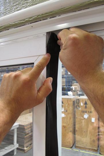 Prime-Line 3/4 in. to 1-3/8 in. Wide, 7 ft. Black Vinyl Bug Seal B 705 ...