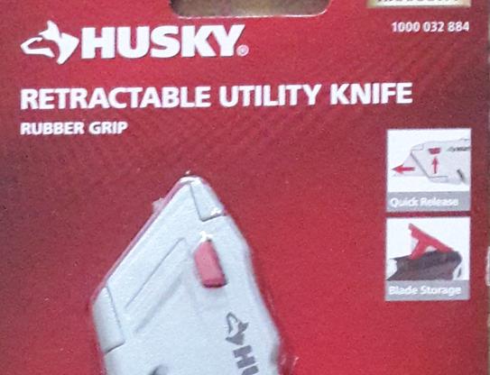 Husky Quick-Release Retractable Utility Knife 99738 - The Home Depot