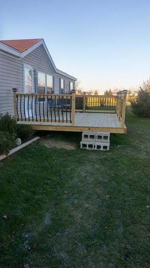 Pegatha 32-1/4 in. x 1 in. Black Fine Textured Aluminum Bow Deck ...