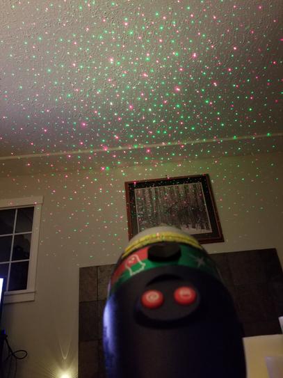 Star Shower Laser Magic Laser Light Show Projector 11672-6 - The Home Depot