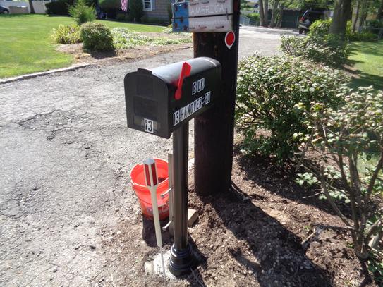 Architectural Mailboxes Bristol Universal, Aluminum, Top Mount, Mailbox ...