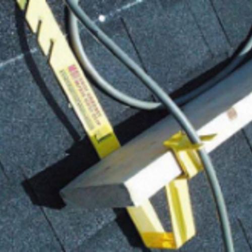 Guardian Fall Protection 6 in. x 60 Degree HD Fixed Roof Bracket - Fits ...