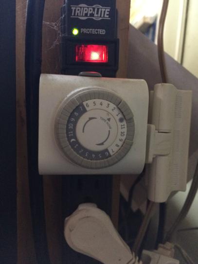 GE 24-Hour Plug-In Big Button Timer 15076 - The Home Depot