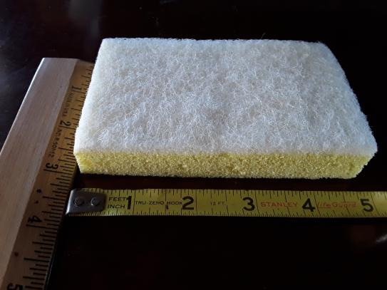 Granite Gold Scrub Sponge GG0022 - The Home Depot