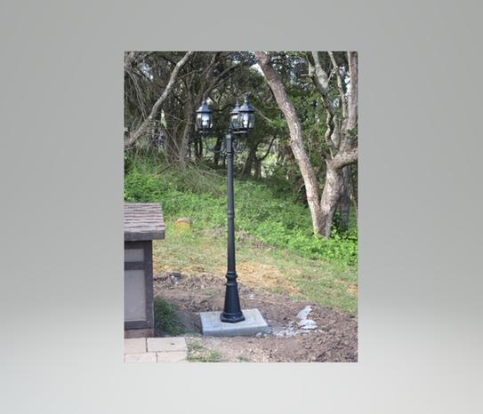 Hampton Bay Hb7017p 3 Light Outdoor Post Head Hampton Bay 3 Light