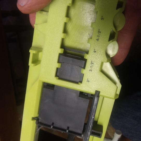 RYOBI 1/2 in. Carbide Door Hinge Template A99HT2 - The Home Depot