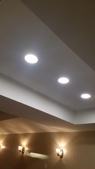 Lithonia Lighting WF6 Ultra-Thin Wafer 6 in. White Dimmable Integrated ...