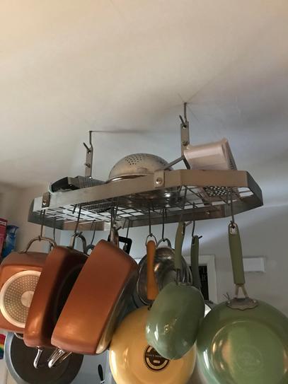 Cuisinart Octagonal Hanging Cookware Rack CRC29B - The Home Depot