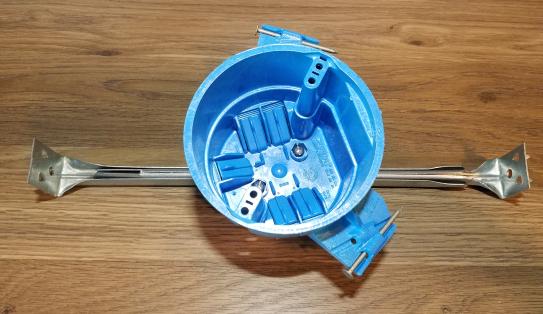 Carlon 4 in. 24.5 cu. in. Hard Shell Electrical PVC New Work Electrical ...