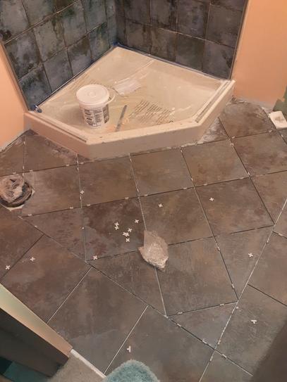Buy Continental Slate Moroccan Brown 18 in. x 18 in. Porcelain Floor ...