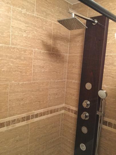 ANZZI Pure 59 in. 3-Jetted Full Body Shower Panel System with Heavy ...