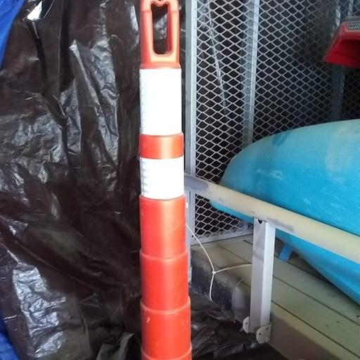 Three D Traffic Works 42 in. Orange Safety Cone without Base and 6 in ...