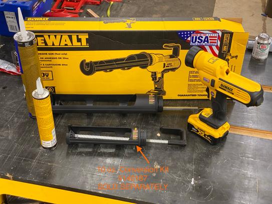 DEWALT 20V MAX Cordless 29 oz / 600 ml Adhesive Gun (Tool Only) DCE570B ...