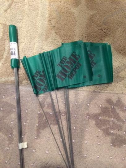 Orbit 15 in. Irrigation Flags (10-Pack) 53314 - The Home Depot