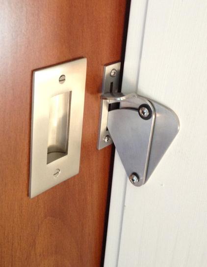 Everbilt Oil Rubbed Bronze Sliding Door Lock 12121 - The Home Depot