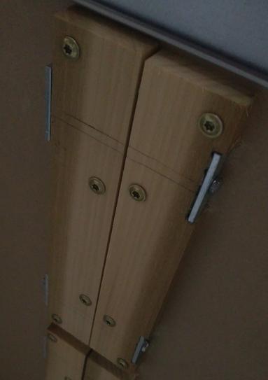 Hampton Bay 3.5 in. L Stainless Steel Adjustable Countertop Miter Bolt ...