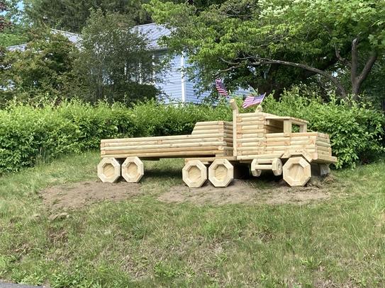 Landscape Timber Tractor Patterns Severe Weather 3 In X 4 In X 8 Ft