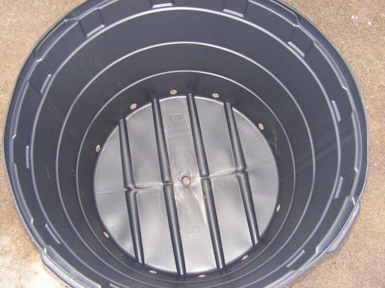 Viagrow 50 Gal. Trade Pot, Black Round Plastic Nursery Garden Pots 171. ...