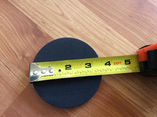 Everbilt 3-1/2 in. Thin Round Reusable Felt Slider (16 per Pack ...