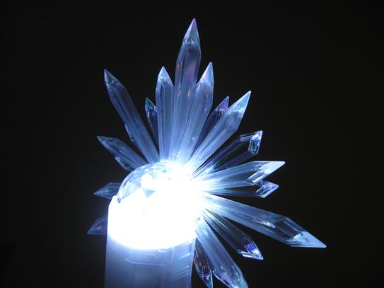 LightShow 19 in. Projection Tree Topper-Kaleidoscope-Starburst (White ...