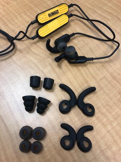 DEWALT Jobsite Wireless Earphones 190 9935 DW2 - The Home Depot