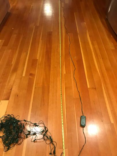 Illuminations 48 in. x 48 in. 100-Light RGB LED Color Blast Remote ...