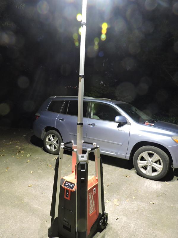 Buy MX FUEL Lithium-Ion Cordless Rocket Tower Light Kit with MX FUEL ...