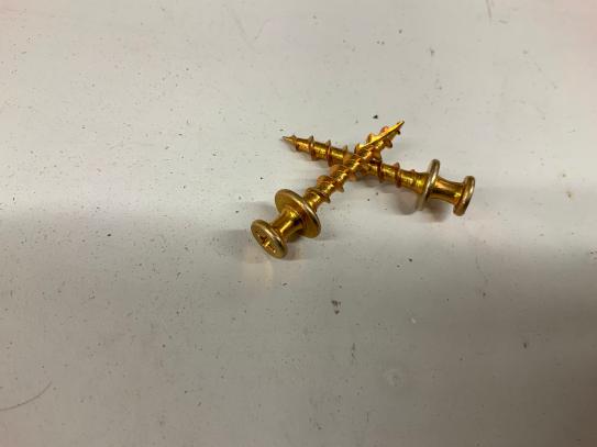 SIMPLE MOUNT 1 in. Bear Claw Double-Headed Anchorless Screw (25-Pack ...