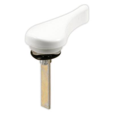 Prime-Line Diecast, White, Patio Door Handle, Offset Thumb turn C 1280 ...