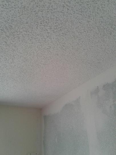 How To Mix And Apply Popcorn Ceiling Texture | Shelly Lighting
