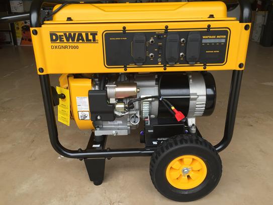 DEWALT 7,000-Watt Electric Start Gasoline Powered Portable Generator 50 ... DEWALT 7,000-Watt Electric Start Gasoline Powered Portable Generator 50 ...