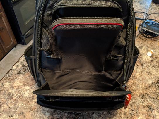 Husky 18 in. Pro Black Backpack R68001 - The Home Depot