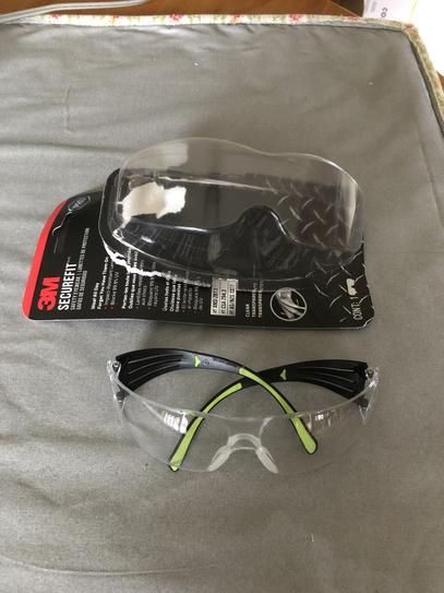3M SecureFit 400 Eye Protection Clear Anti-Fog SF400C-WV-6 - The Home Depot