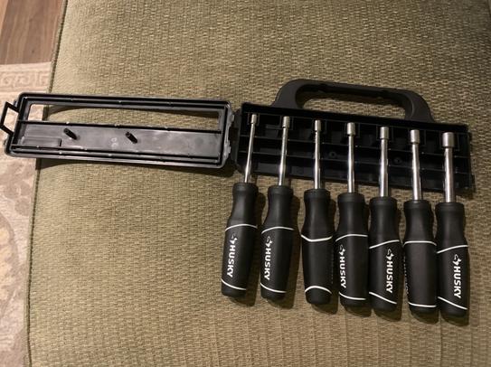 Husky Metric Cushion Grip Nut Driver Set (7-Piece) H7PCNUTDRMM - The ...